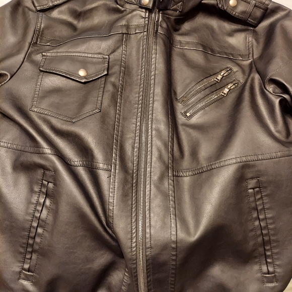 Shake Wolf | Jackets & Coats | Mens Leather Jacket | Poshmark